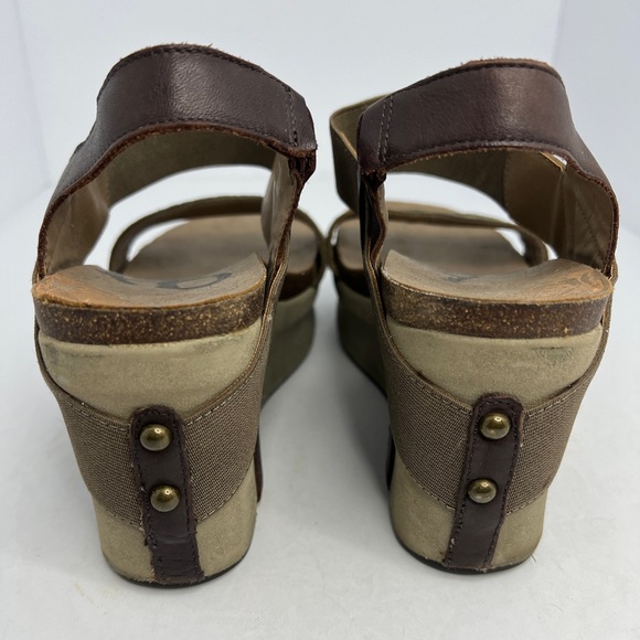 OTBT | Shoes | Otbt Bushnell Wedge Sling Back Sandal Size 75 | Poshmark